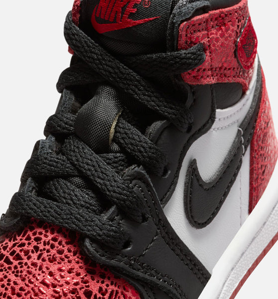 Jordan FD2598-602 Air Jordan 1 Retro High OG Ruby Infant Toddler ...
