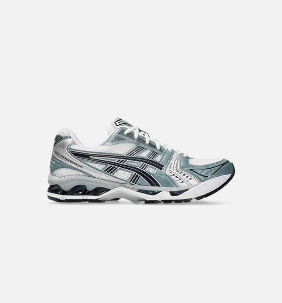 ASICS 1203A537-106 Gel Kayano 14 Mens Lifestyle Shoe - White/Ford Grey ...