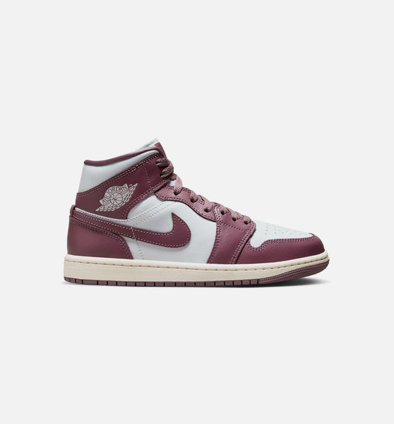 Jordan BQ6472-050 Air Jordan 1 Mid Sky J Mauve Womens Lifestyle Shoe ...