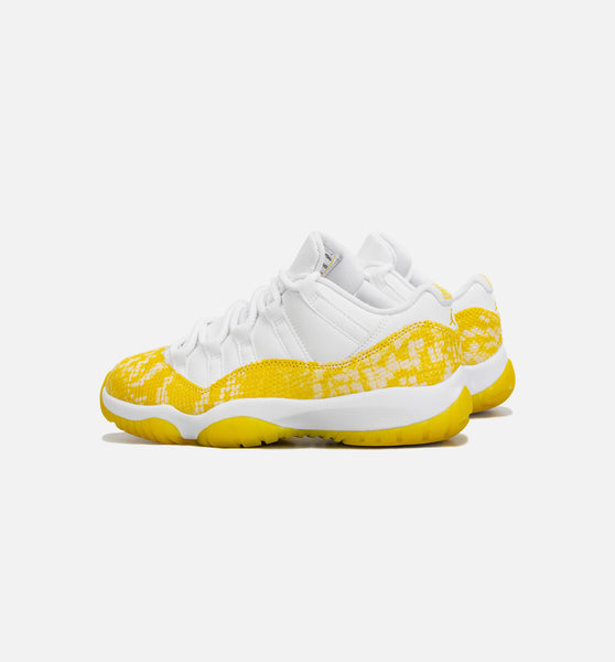 Jordan AH7860-107 Air Jordan 11 Retro Low Yellow Snakeskin Womens ...