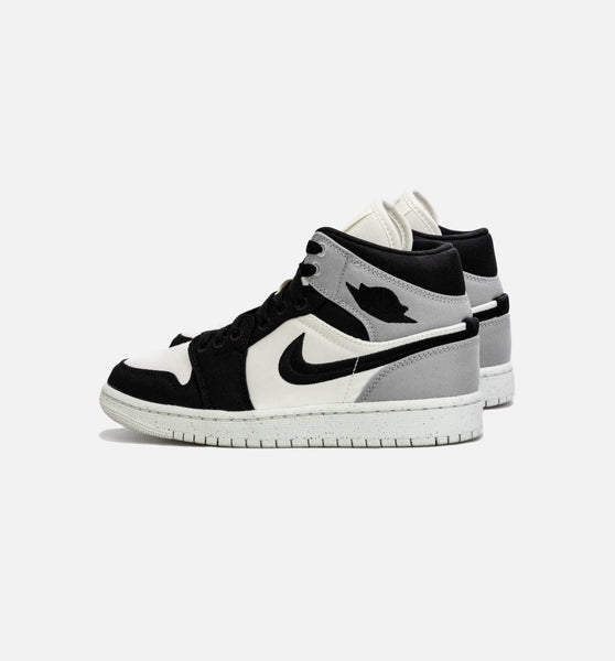 Jordan DV0427-100 Air Jordan 1 Retro Mid SE Light Steel Grey Womens ...