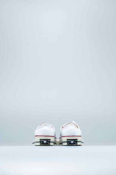 Converse 162065C Chuck 70 Ox Low Top Mens Shoe - White/Garnet/Egret ...