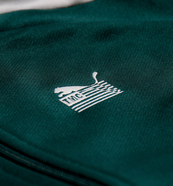 PUMA 534808 06 TMC On The Run T7 Track Mens Jacket - Green ...